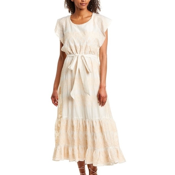 Love Sam | Dresses | Nwt Love Sam Ivory Maxi Dress Sizes Xs S M L ...